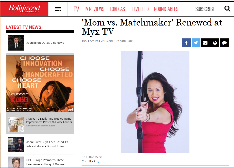 THR Announces Second Season of “Mom vs Matchmaker” Reality Series on ...