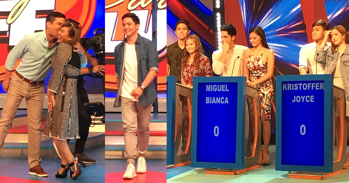 Alden Richards, Kapuso Love Teams in “Celebrity Bluff” – HYPE MANIA