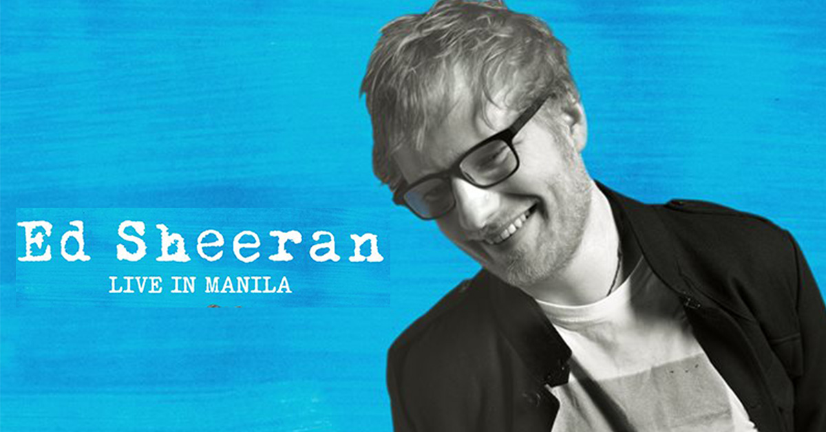 Ed Sheeran Announces Tour Dates Across Asia Including Manila – HYPE MANIA