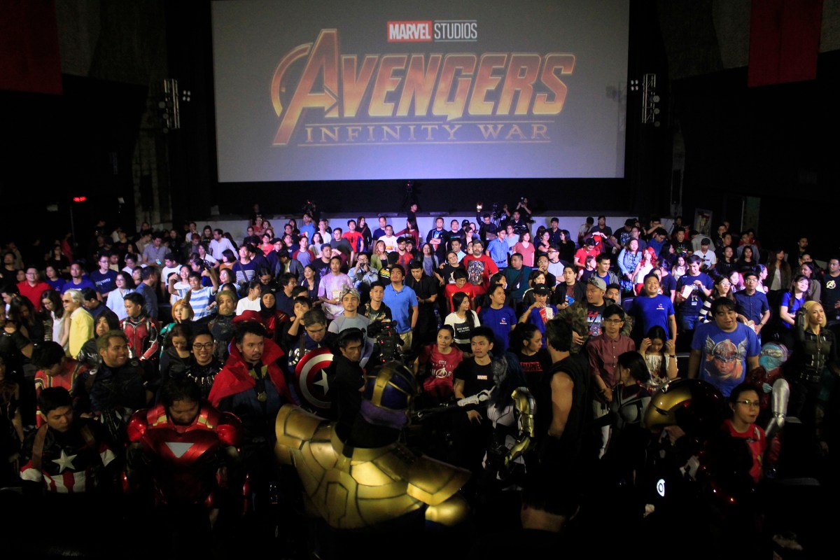 Marvel Fans Assembles for Avengers: Infinity War at SM Cinema – HYPE MANIA