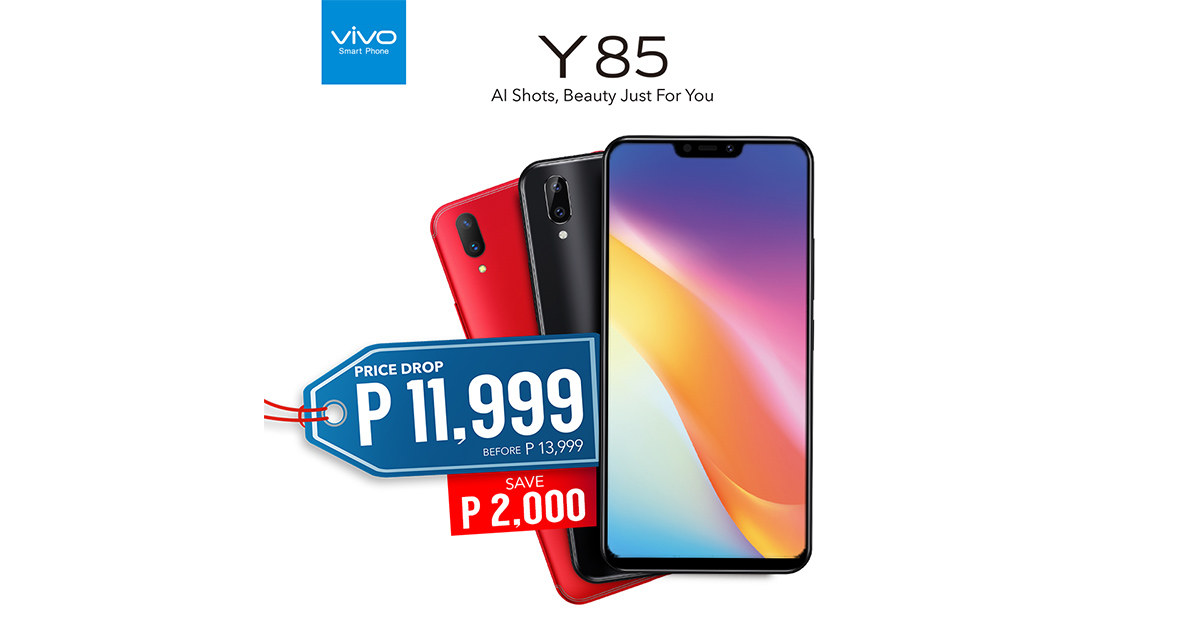 Get Your Hands on the Notched Beauty of Vivo Y85 for Only Php11,999 ...