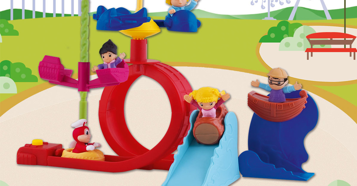 Build your own Jollitown Theme Park with newest Jolly Kiddie Meal Toys ...