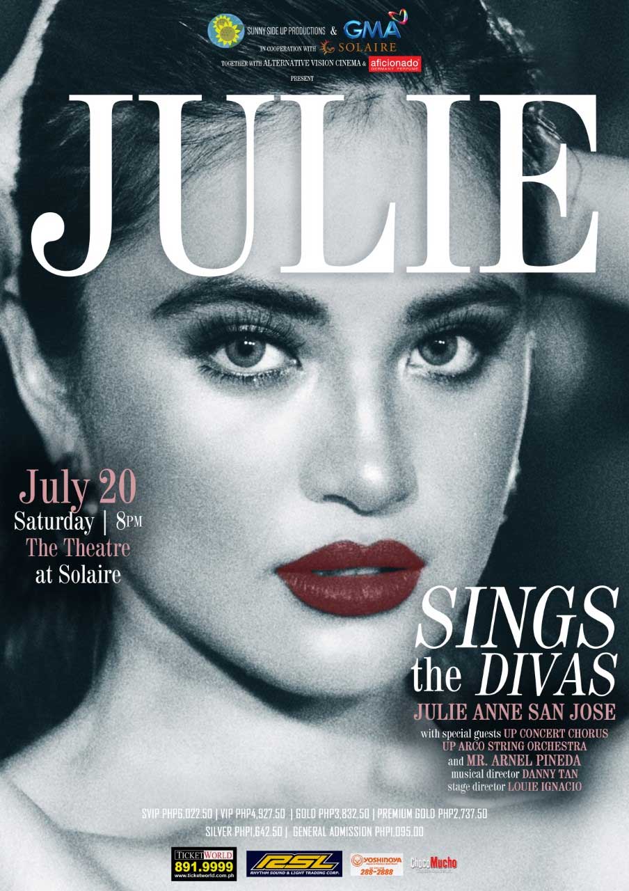 Julie Anne San Jose Goes Back to Her Roots in ‘Julie Sings the Divas ...