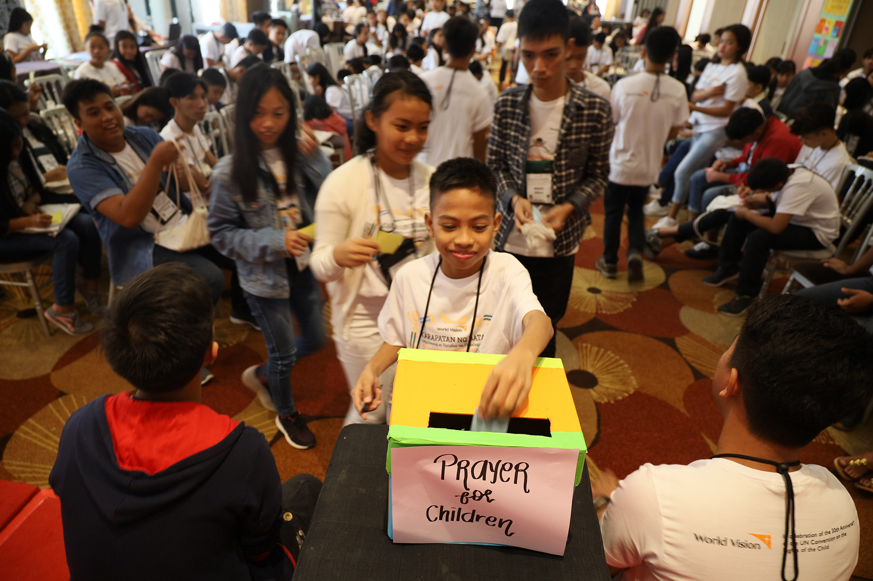 Children present Manifesto to government leaders in World Vision ...