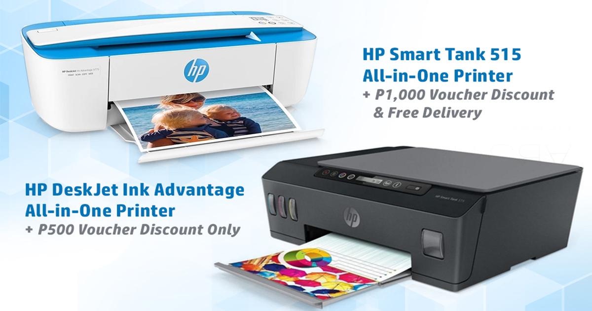 Get P500 to P1000 discount, free delivery when you buy HP printers at ...