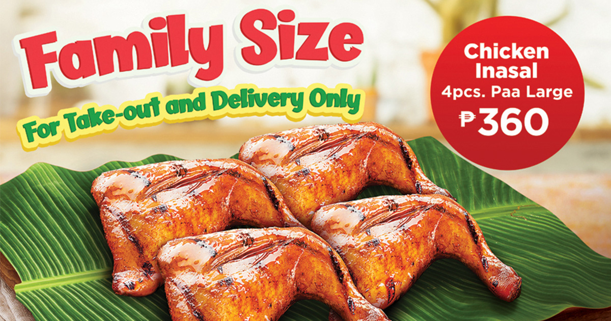 Mang Inasal favorites now come in Family Size – HYPE MANIA
