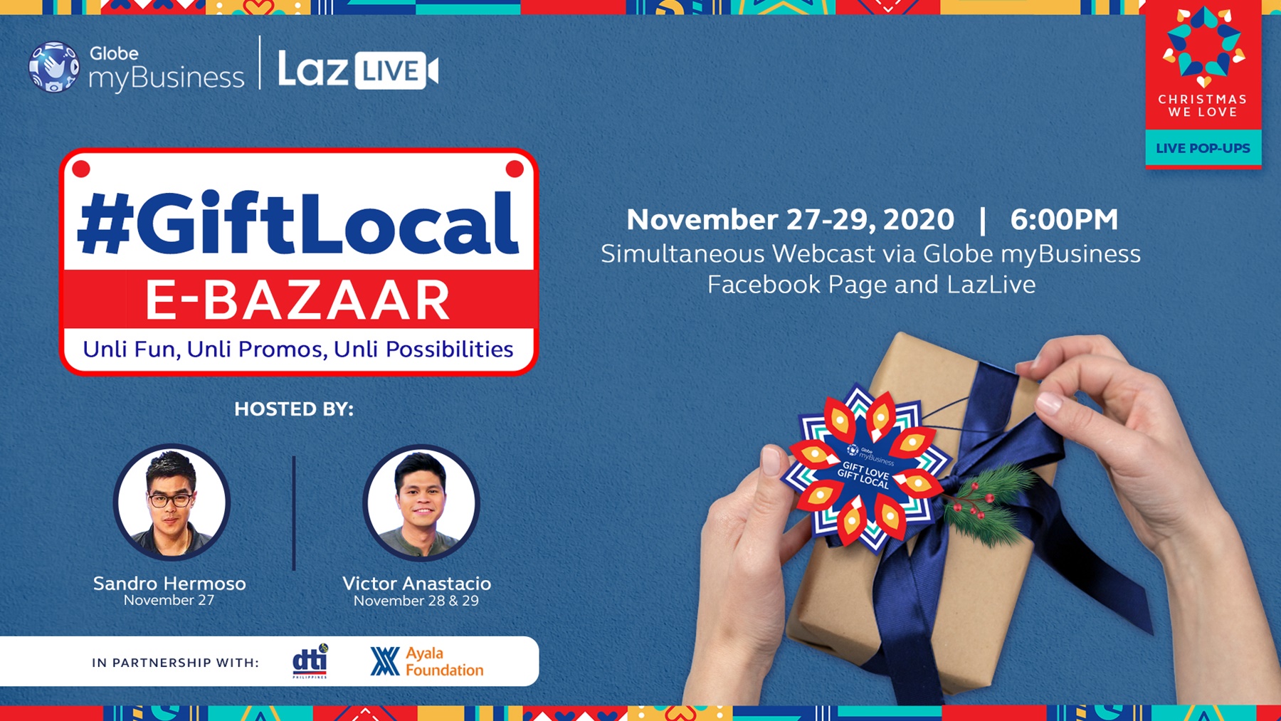 Shop for a Cause This Christmas at Globe myBusiness Gift Local E-Bazaar ...