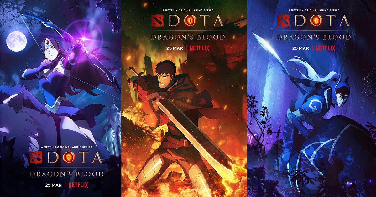 Official trailer and character art for ‘DOTA: Dragon’s Blood’ released ...