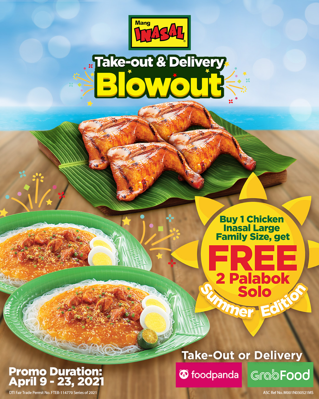 Another Blowout treat for Mang Inasal Chicken and Palabok fans – HYPE MANIA