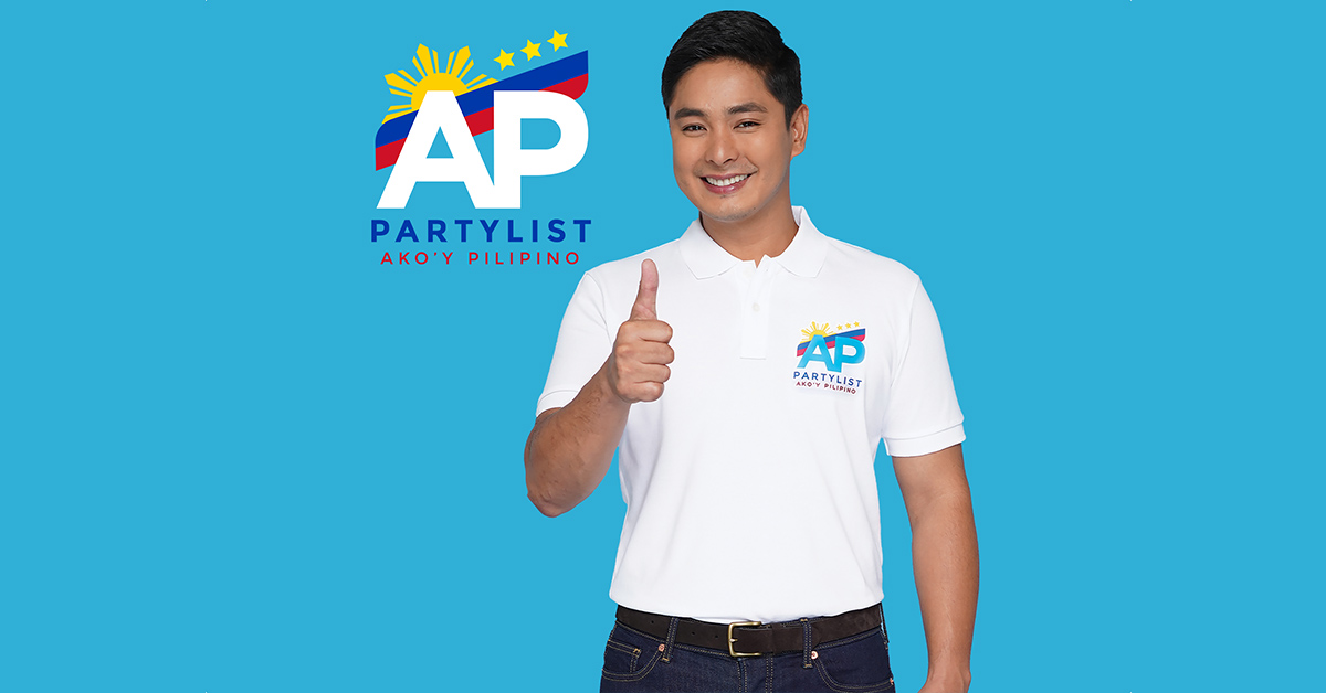 Primetime King Coco Martin supports AP Party-list advocating livelihood ...
