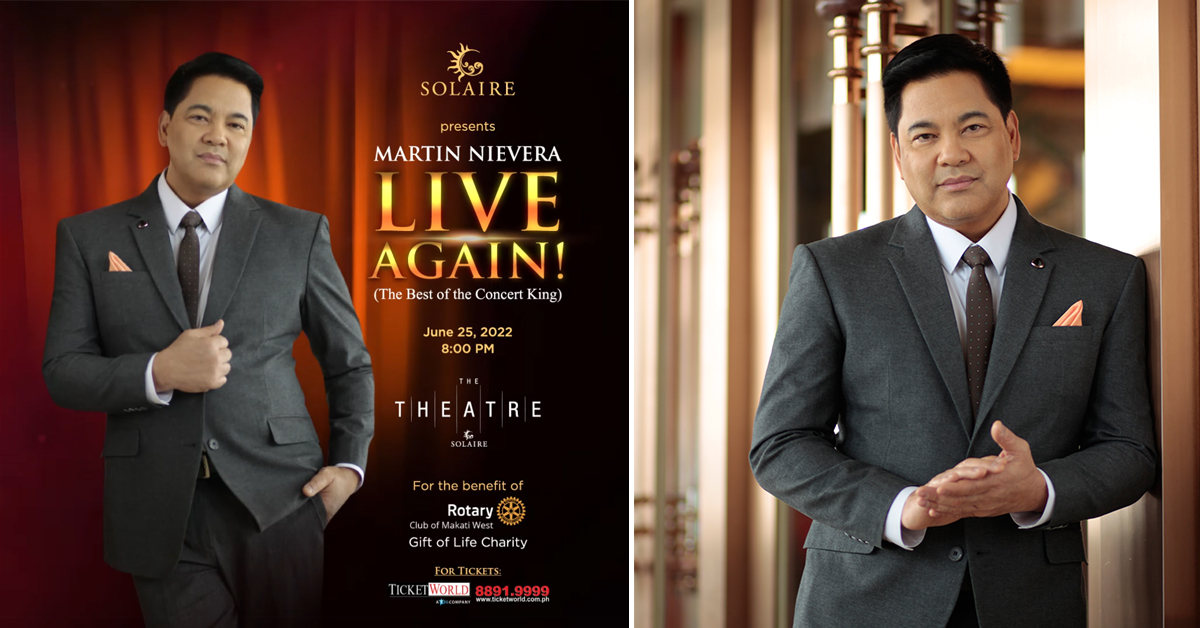 Live Again, at The Theatre at Solaire! with Martin Nievera – HYPE MANIA