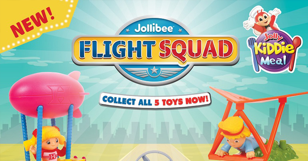 Take playtime to the skies with the new Jollibee Flight Squad Jolly ...