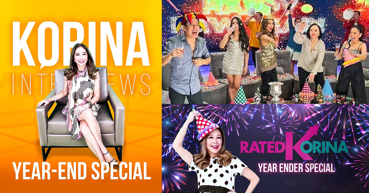 Korina Sanchez celebrates the yearend with three shows on three ...