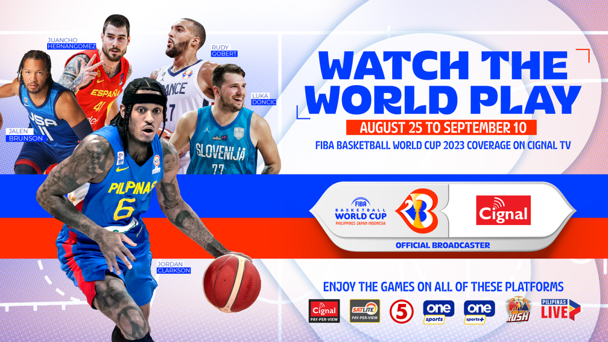 Watch the World Play with Cignal’s Most Extensive Coverage of the FIBA ...