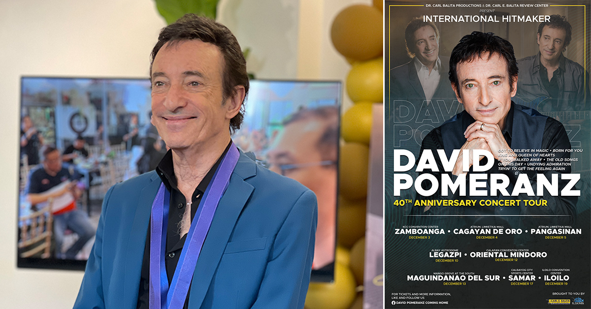 Dr. Carl Balita brings David Pomeranz to the Philippines for his 40th ...