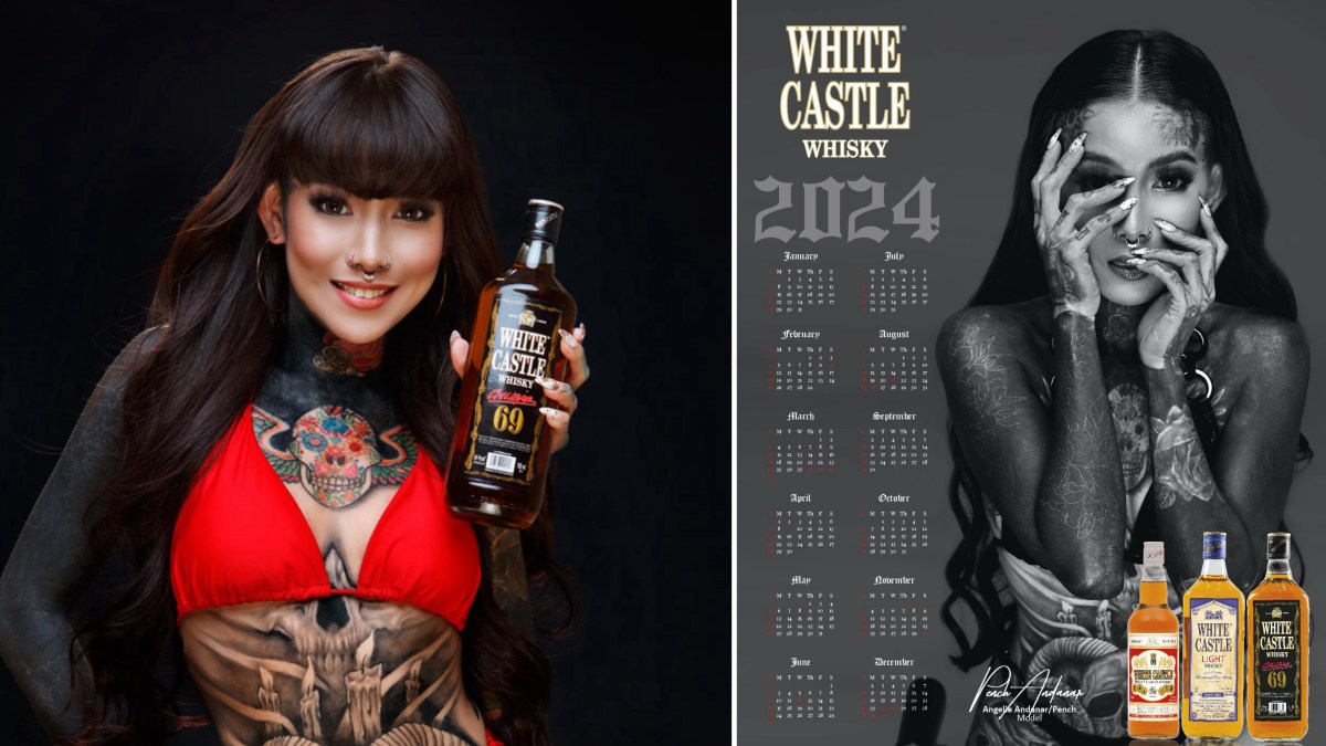 Breaking the mold: Pench Andanar is White Castle Whisky 69 2024 Calendar Girl – HYPE MANIA