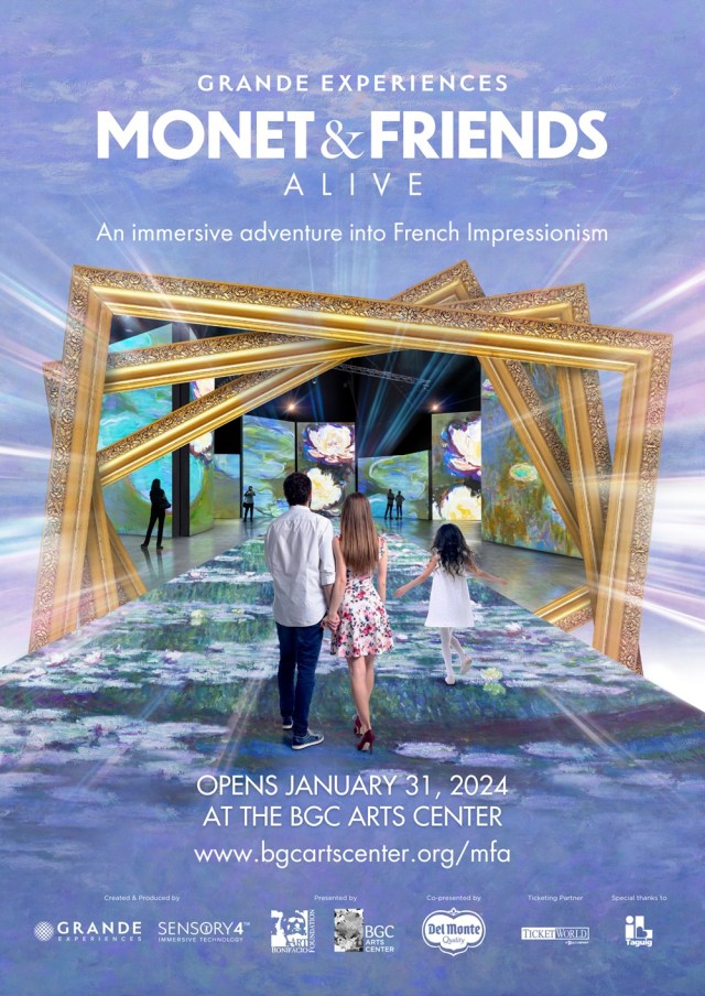 A first in PH: BGC Arts Center to present Monet & Friends Alive – An ...