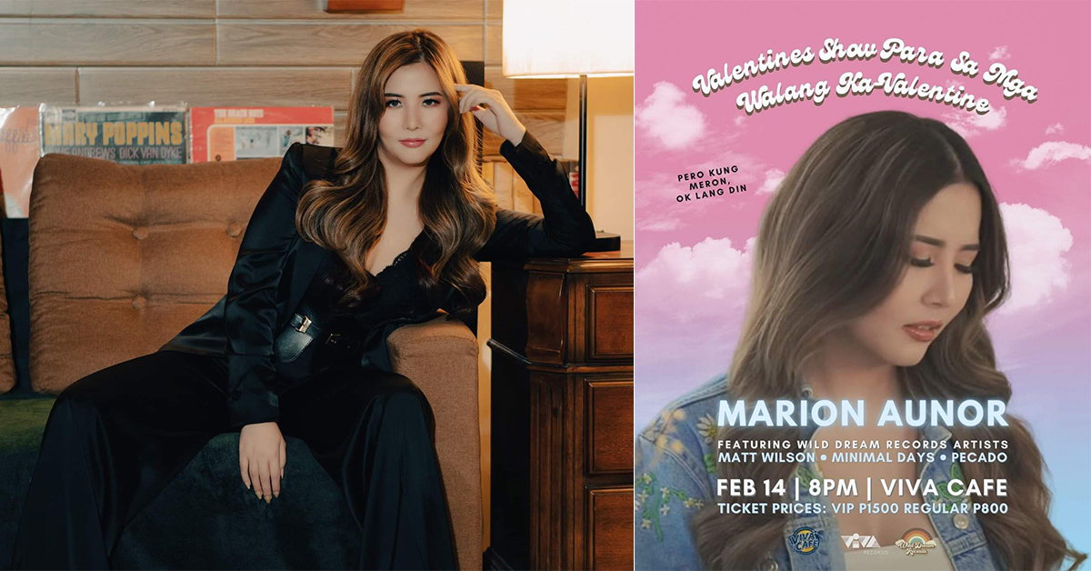 Marion Aunor redefines Valentine’s Day with unique concert experience ...