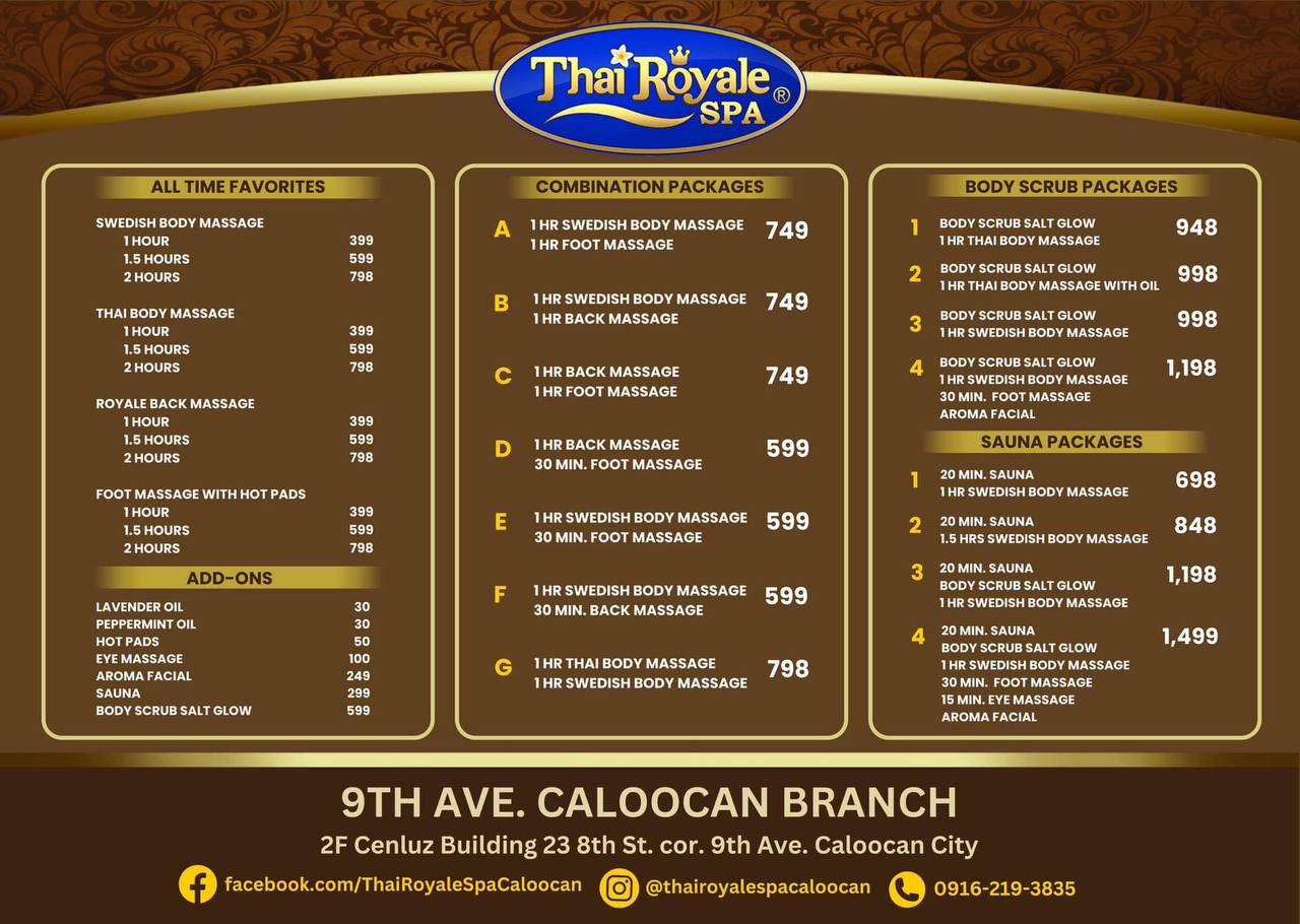 Thai Royale Spa opens 9th Avenue, Caloocan City Branch – HYPE MANIA