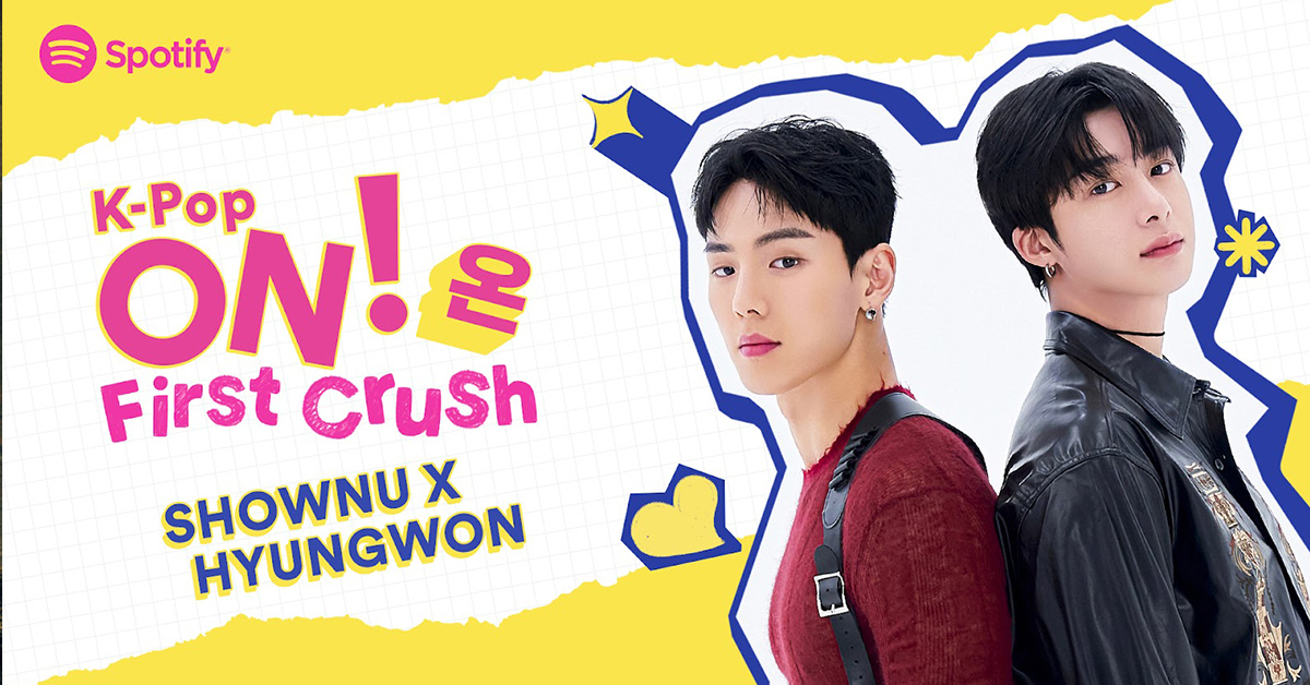 SHOWNU X HYUNGWON of MONSTA X honor K-Pop legends 2PM with Spotify K-Pop ON! (온) Single – HYPE MANIA
