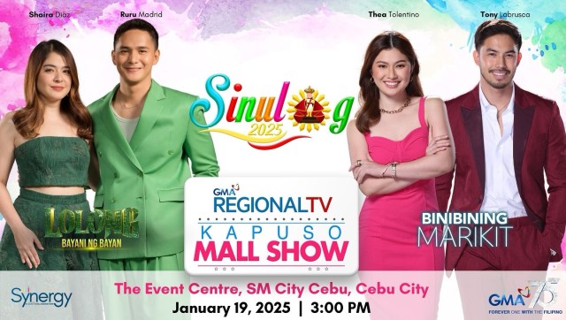 GMA Regional TV and Synergy brings Bea Alonzo, Ruru Madrid, and Miguel ...