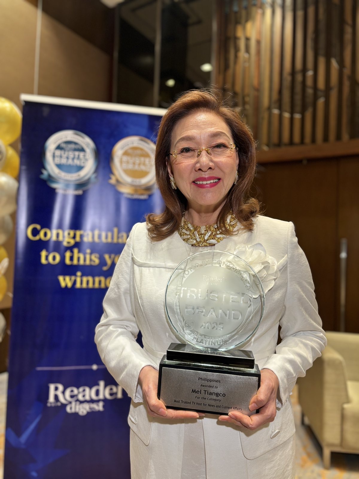 “It Took Me 44 Years to Get This” — Mel Tiangco, on being named Most ...