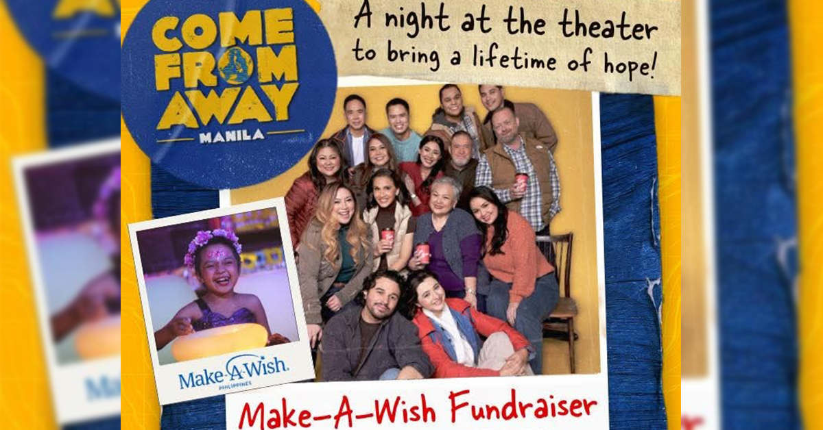 Make-A-Wish® Partners with GMG Productions’ “Come From Away” to Support Children with Critical ...